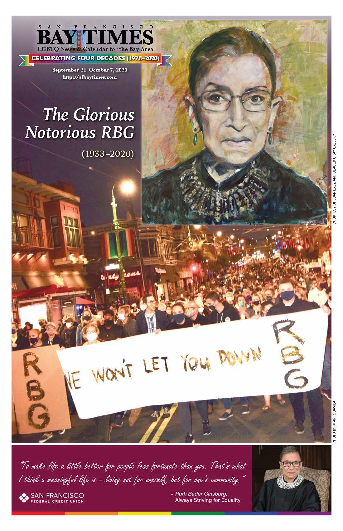 Kate Kendell Reflects on the Life and Legacy of Ruth Bader Ginsburg ...