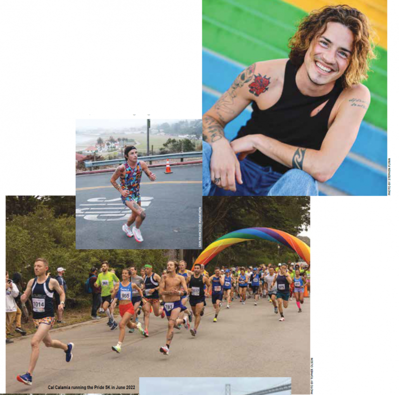 Nonbinary Runner Cal Calamia on Historic Wins at SF Marathon and Bay to ...