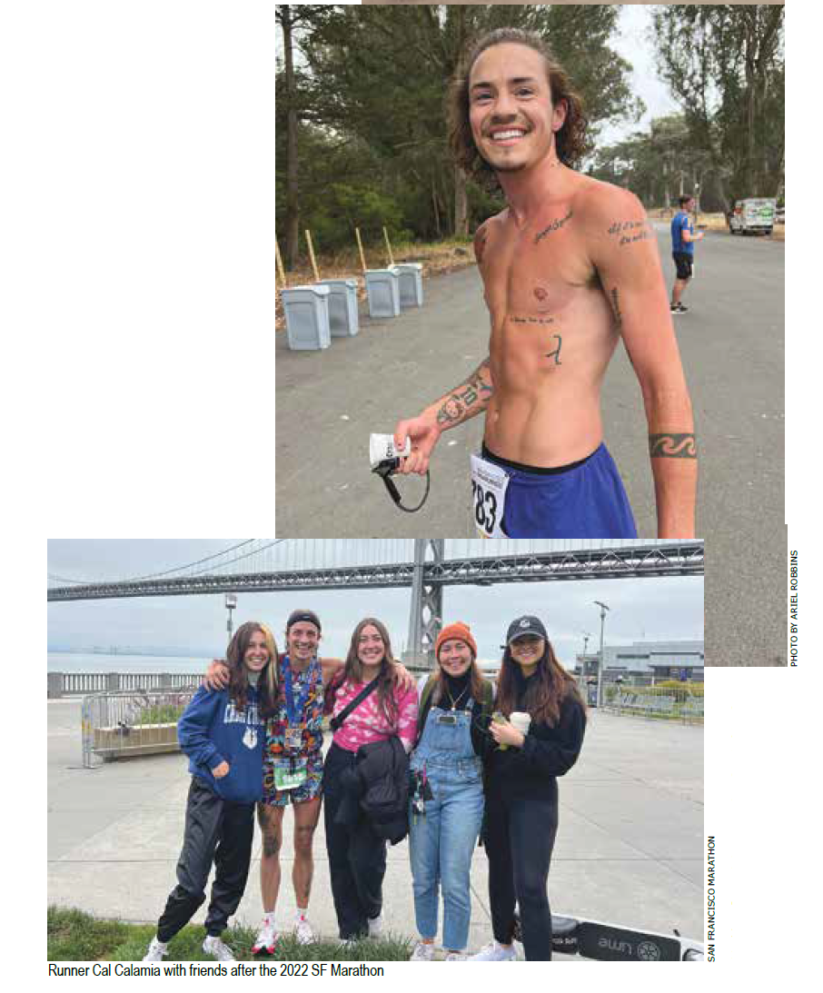 Nonbinary Runner Cal Calamia on Historic Wins at SF Marathon and Bay to ...