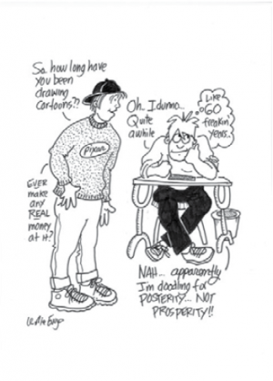 Political Cartoons of LGBTQ and Social Justice Activist Leslie Ewing on ...