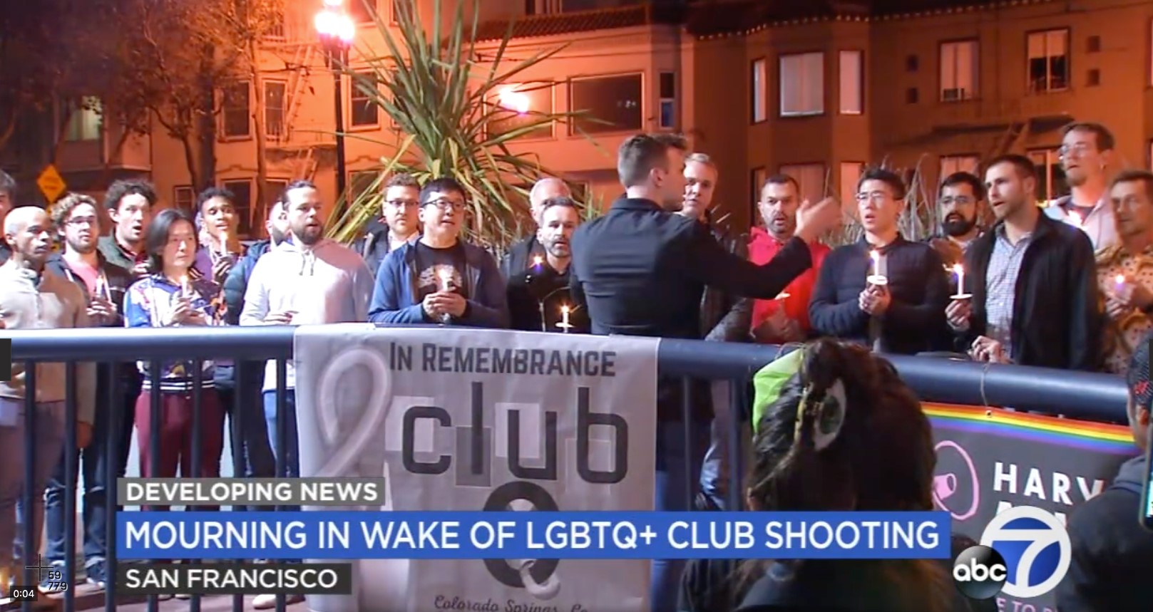 Castro Vigil for Club Q Victims - November 20, 2022 - San Francisco Bay ...