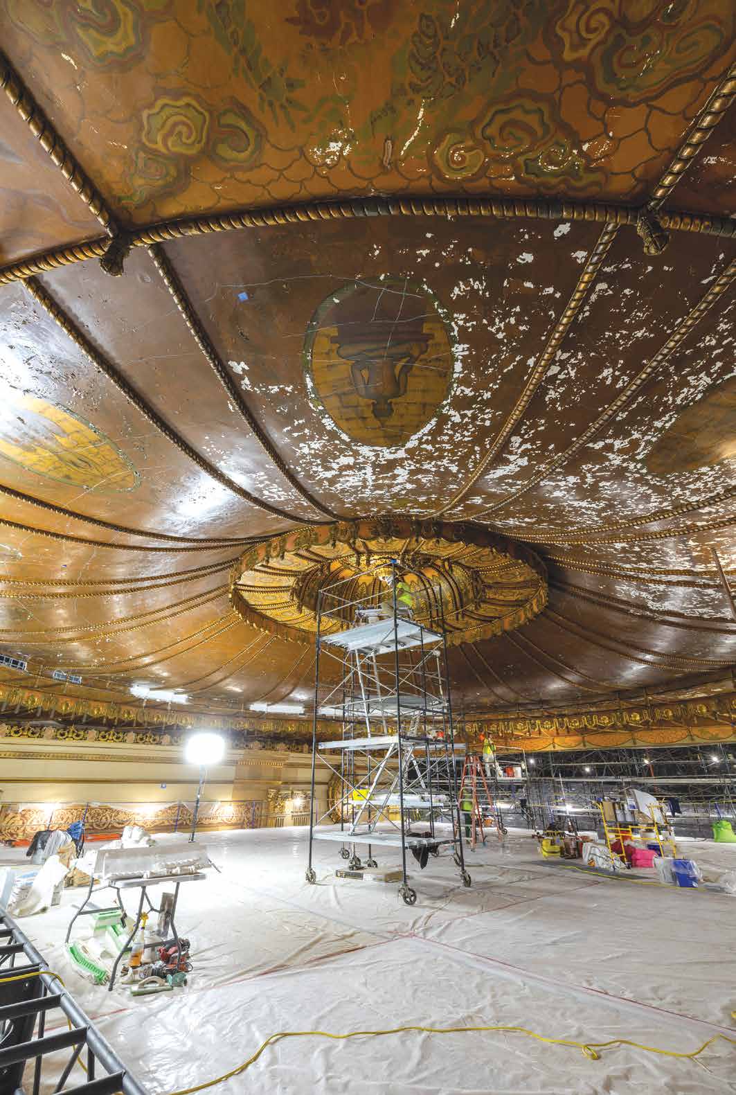 Castro Theatre Renovation Uncovers, Decodes Artistic Treasures - San ...