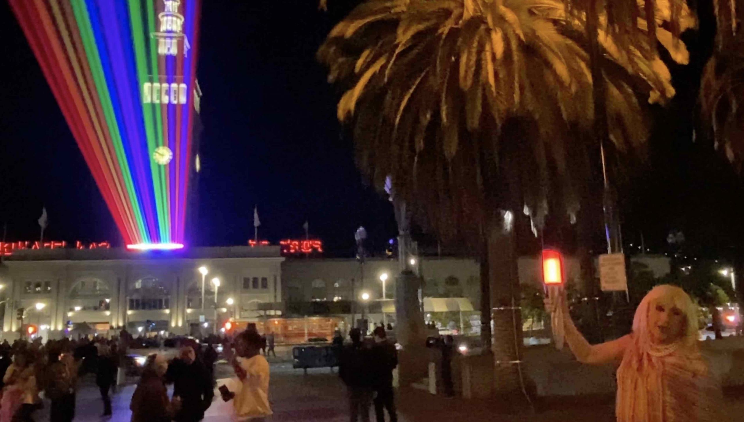 Donna Sachet Sings Under World's Largest Pride 'Flag' - San Francisco ...