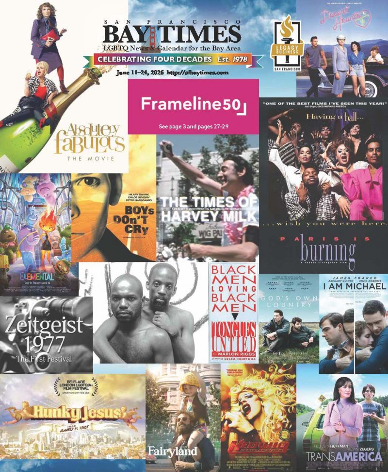 About Our Cover: Celebrating 50 Years of Frameline - San Francisco Bay ...